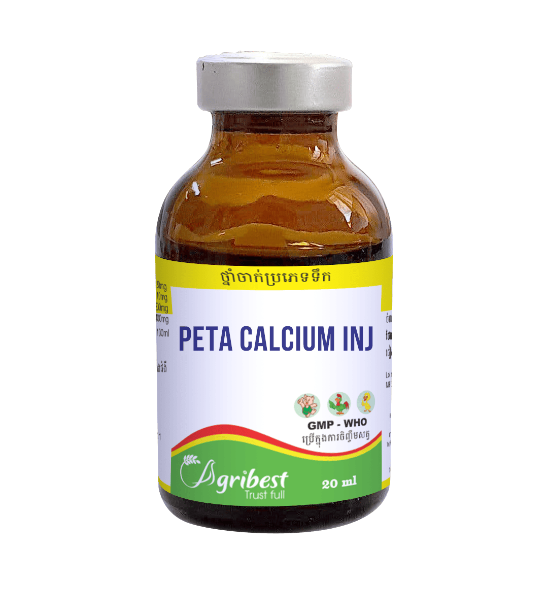 PETA CALCIUM INJ